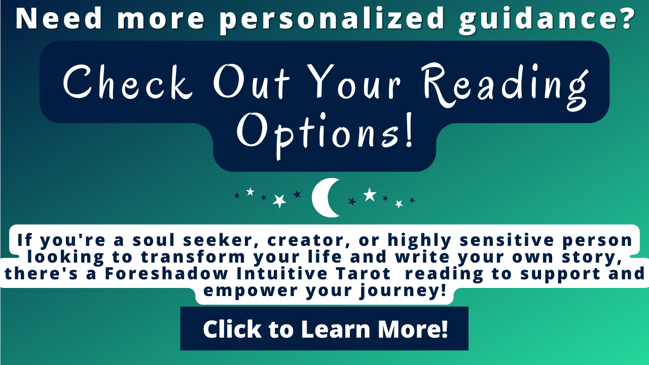 What to Expect in a Tarot Reading - Foreshadow Intuitive Tarot